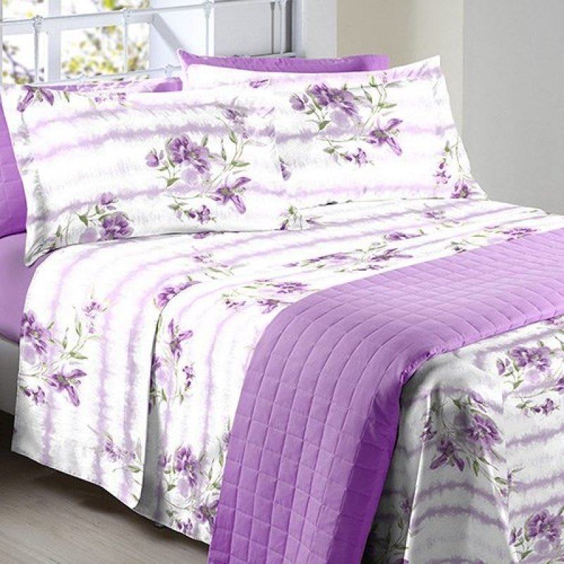 Edredom Para Cama Box Casal Dupla Face Debora Corttex | MadeiraMadeira