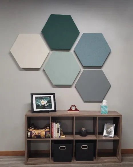 Painel Acústico Hexagonal Bl Acoustic 1102 | MadeiraMadeira