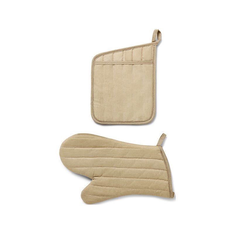 Conjunto de Luva e Pega Panela Maxx Prime Caqui | MadeiraMadeira