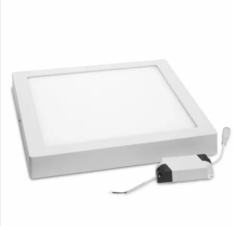 Plafon Placa LED Sobrepor 17,5 x 17,5 12W Bivolt | MadeiraMadeira