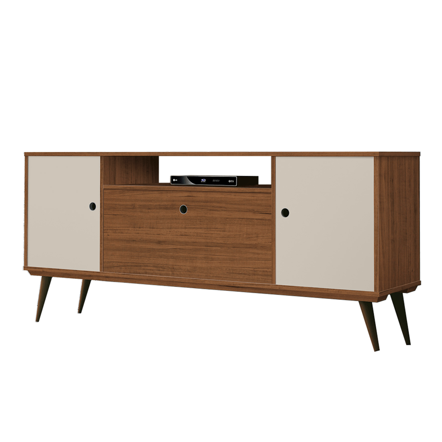 Rack Alice Canela / Off White EDN Moveis | MadeiraMadeira