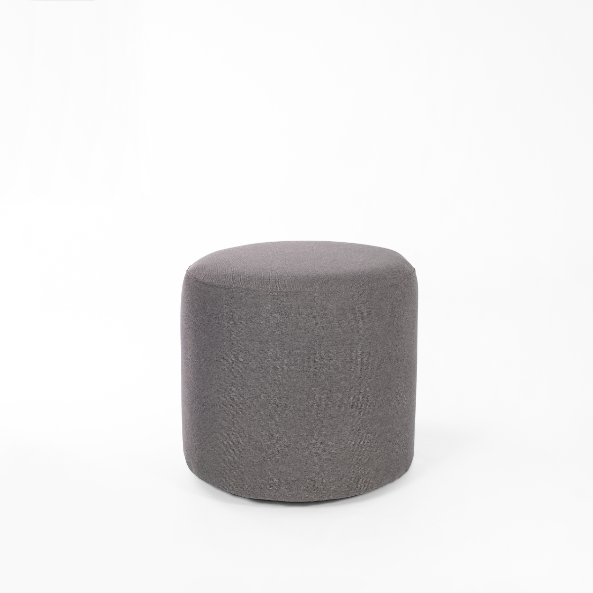 Puff Perse 40cm Linho:prata | MadeiraMadeira