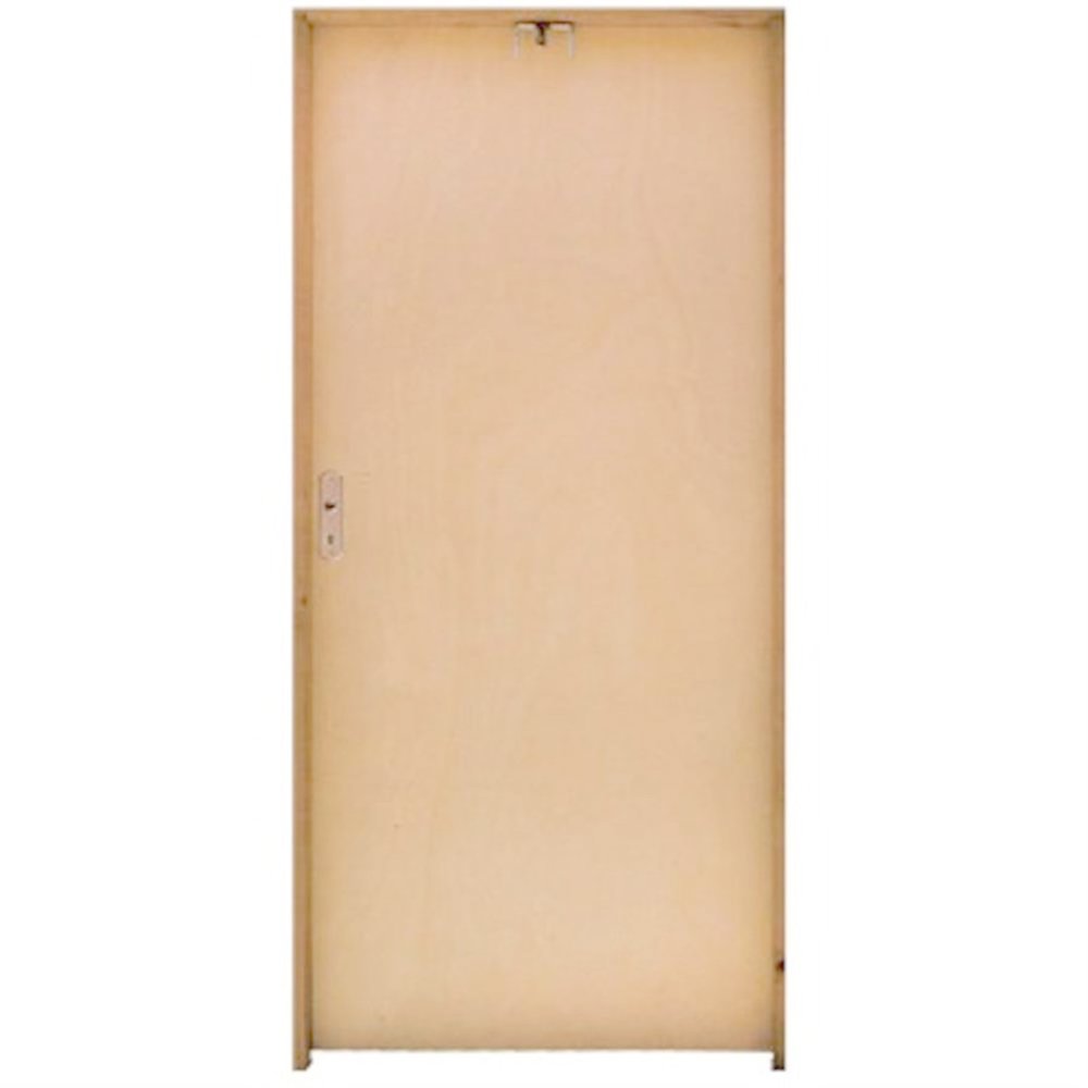 Porta Lisa de Madeira Mescla Eco 60x210cm Direita - Nova Leste ...