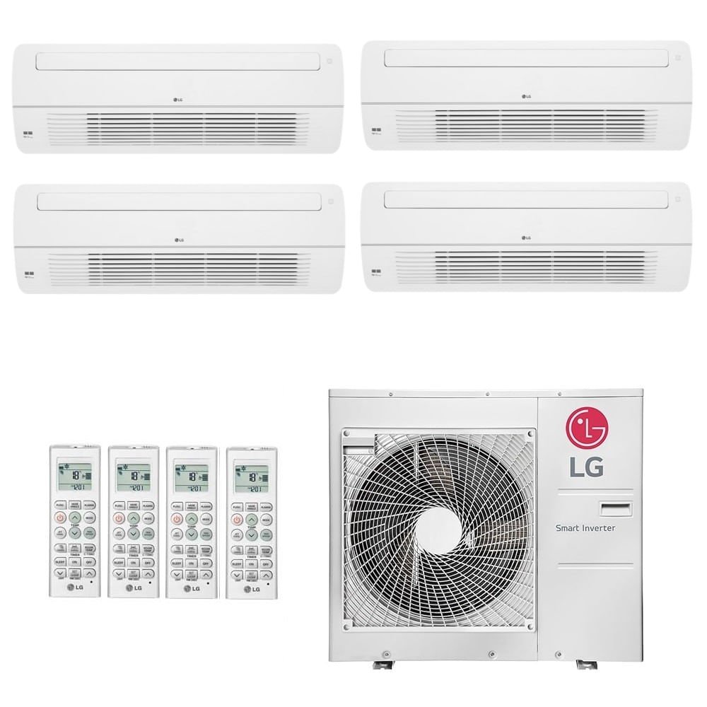 Ar-condicionado Multi Split Inverter Lg 30.000 (1x Evap Cassete 9000 ...