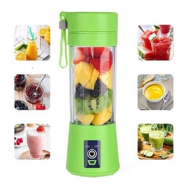 Mini Liquidificador Recarregavel Portatil Usb Eletrico 380ml ...