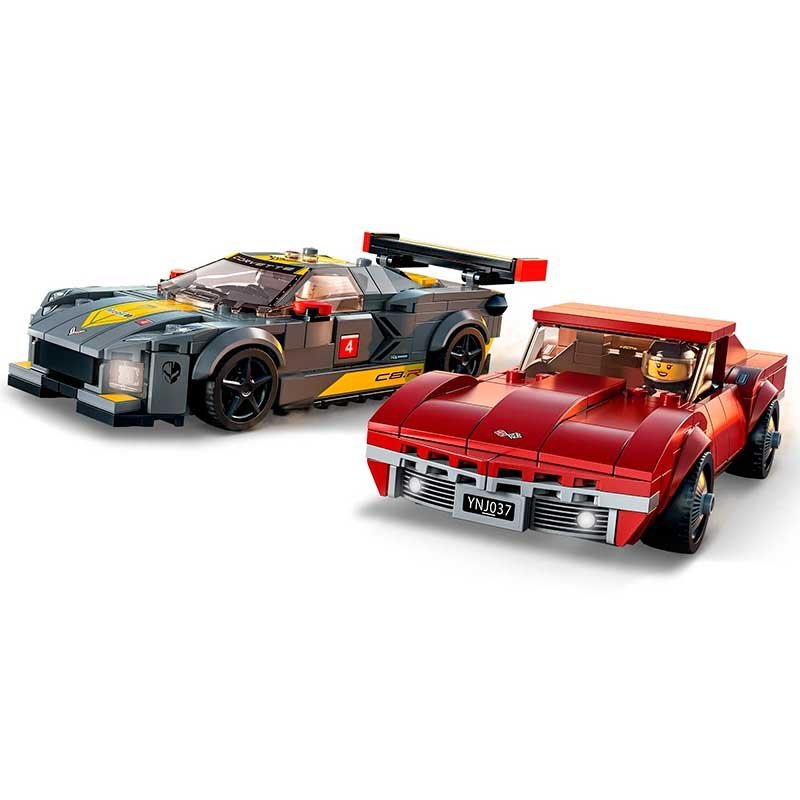 LEGO Speed Champions - Chevrolet Corvette C8.R Race Car e 1968 ...