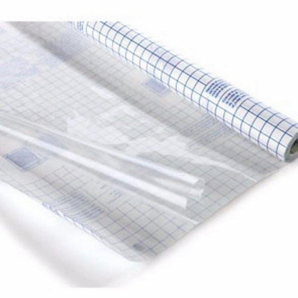 KIT 3 ROLO ADESIVO DE PAREDE TRANSPARENTE 6 METROS PELICULA PROTETORA ...