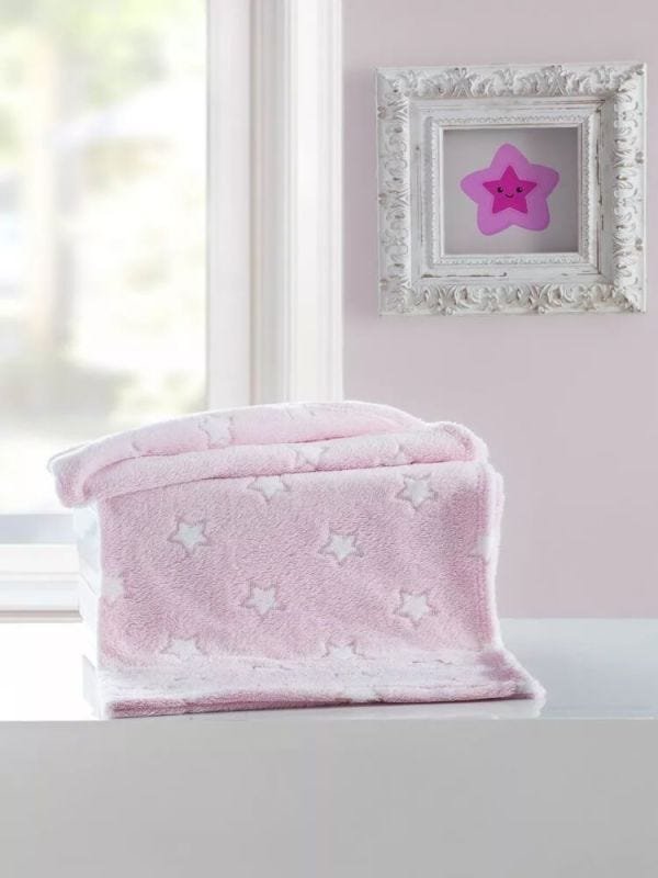 Manta para Bebê Jacquard Le Petit Kidy xodó Pink Corttex | MadeiraMadeira