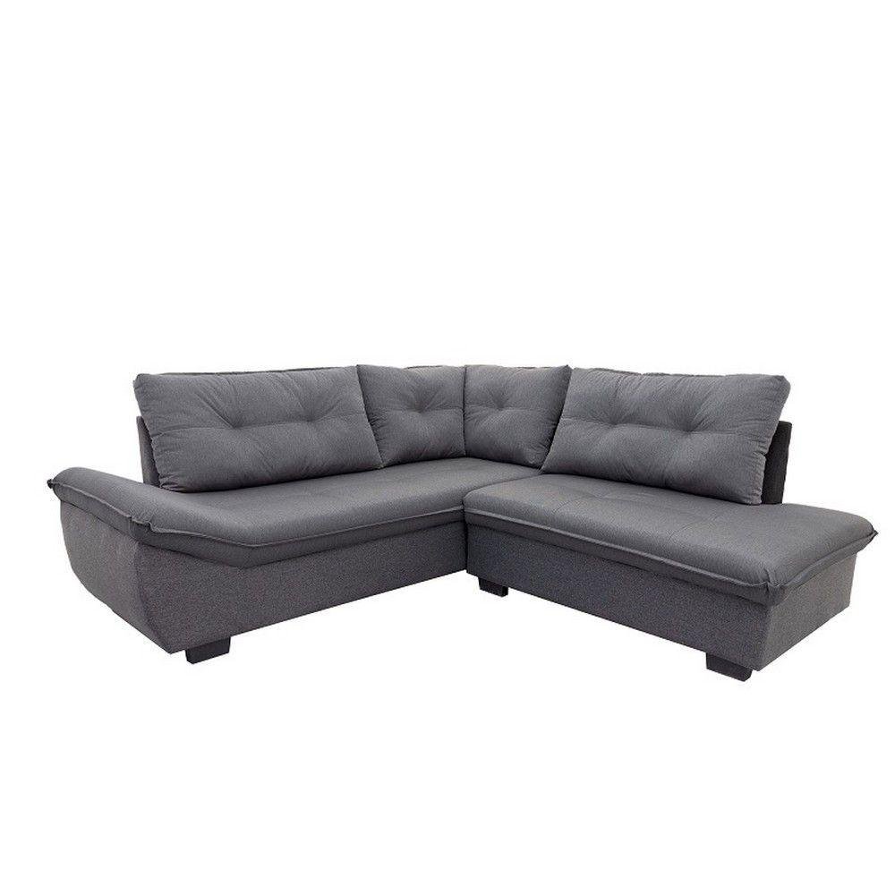 Sofá De Canto Vicenza Hellen 3 E 2 Lugares Prata | MadeiraMadeira