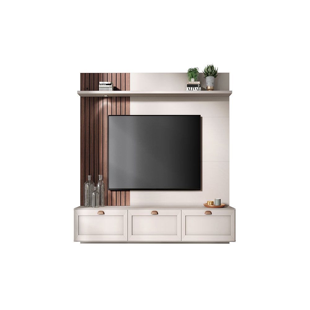 Home Atenas Suspenso com Painel para TVs até 70 Polegadas Sala de Estar ...