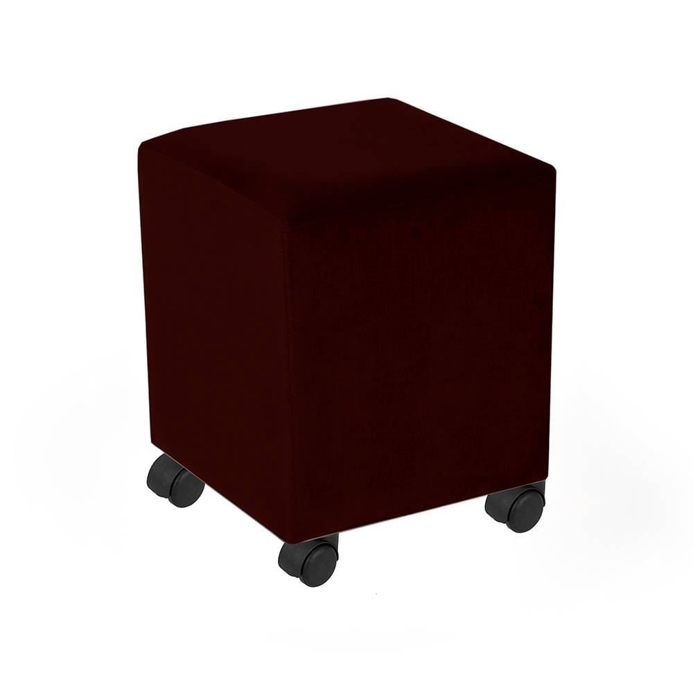 Puff Dado com Rodinhas - Dm 52715 | MadeiraMadeira