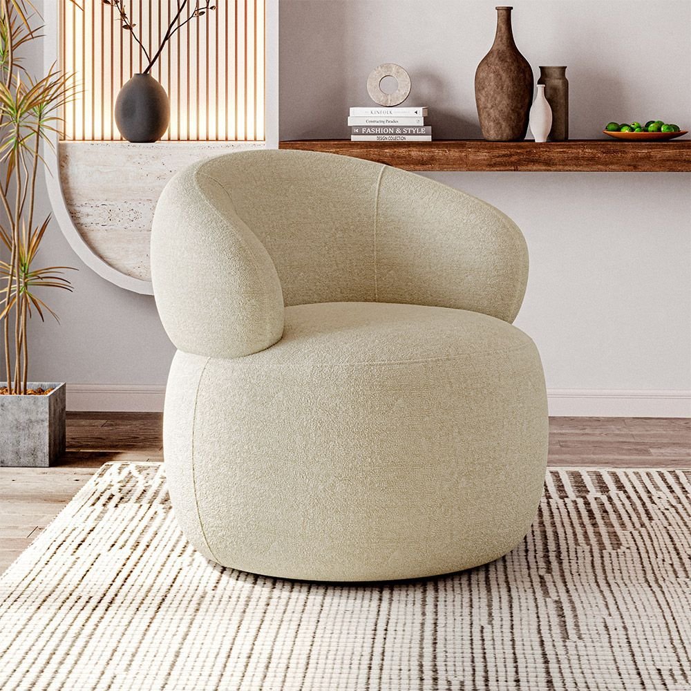 Poltrona Design Sofisticado Orgânica Luxo Fino Acabamento Eloah Base ...