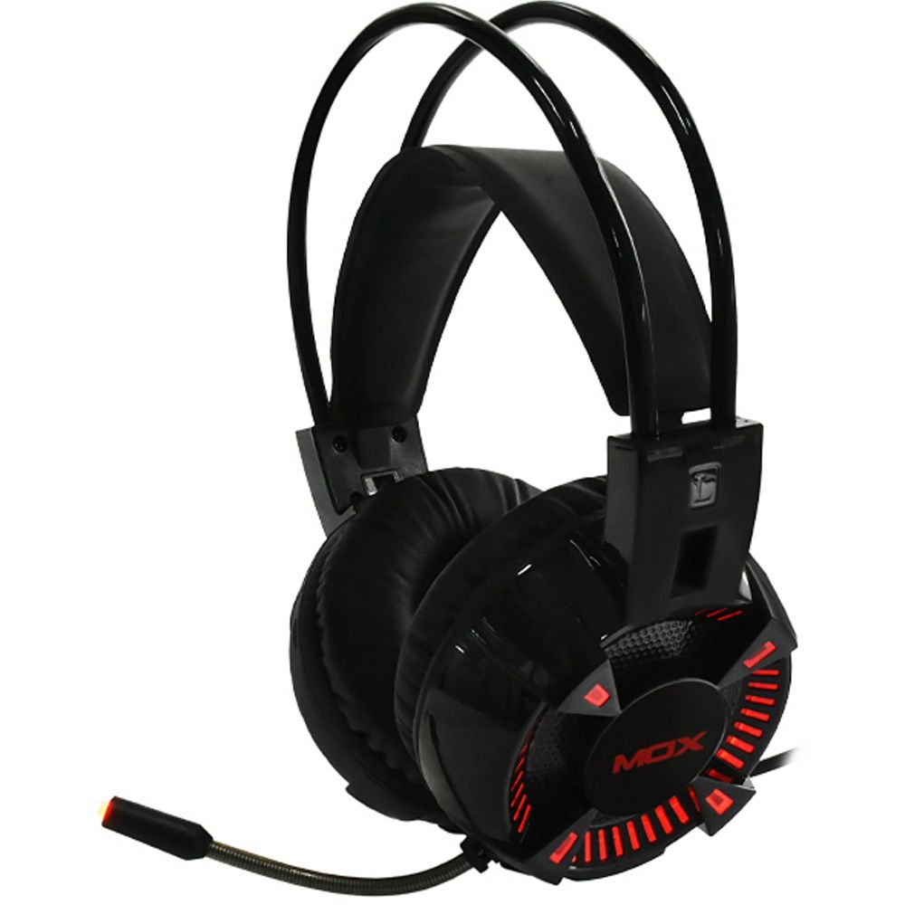 Fone de Ouvido Gamer Mox MO-HP50 com Microfone - Preto | MadeiraMadeira