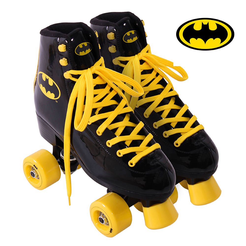Patins Quad Batman Vinil 38 Bel | MadeiraMadeira