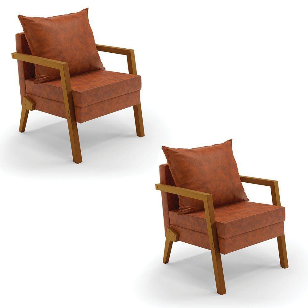 Poltrona Alice Veludo Cinza Base De Ferro Preto - D'rossi | MadeiraMadeira