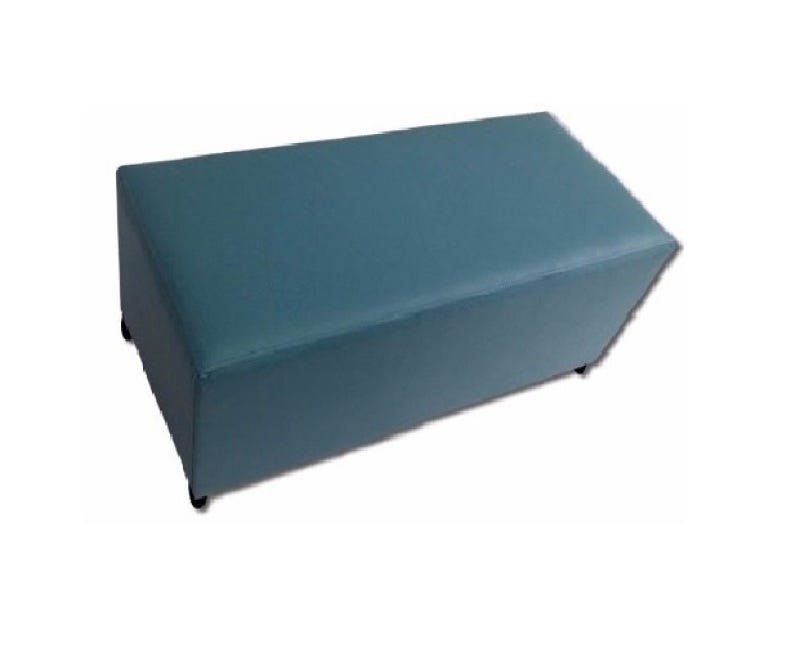 Puff Retangular 88x41cm Courino Sala Quarto | MadeiraMadeira