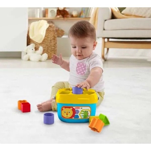 Fisher Price os Primeiros Blocos do Bebe 10 Peças Mattel FFC84 ...