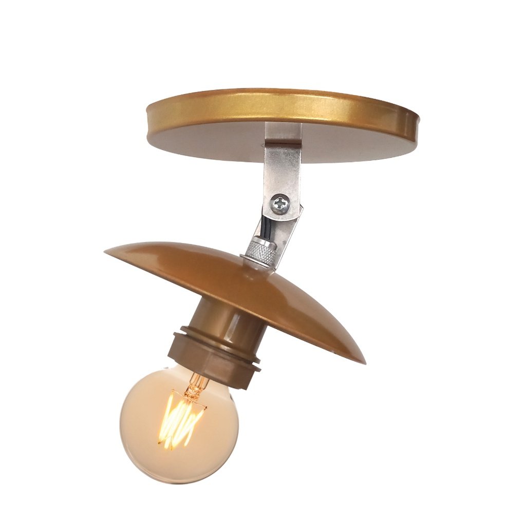 Arandela Spot Articulada Área Interna Externa Vintage Oriental ...