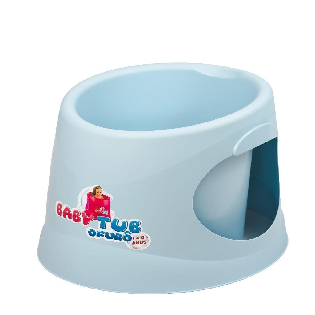 Ofuro Infantil Banheira Baby Tub Candy Azul 1 a 6 Anos | MadeiraMadeira