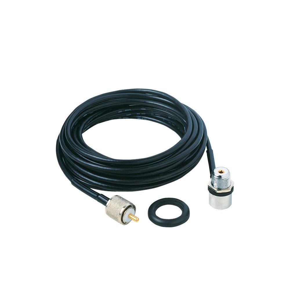 8 Cabo Coaxial Com Conectores Cabo Rg58 3,5 Metros M-801k | MadeiraMadeira