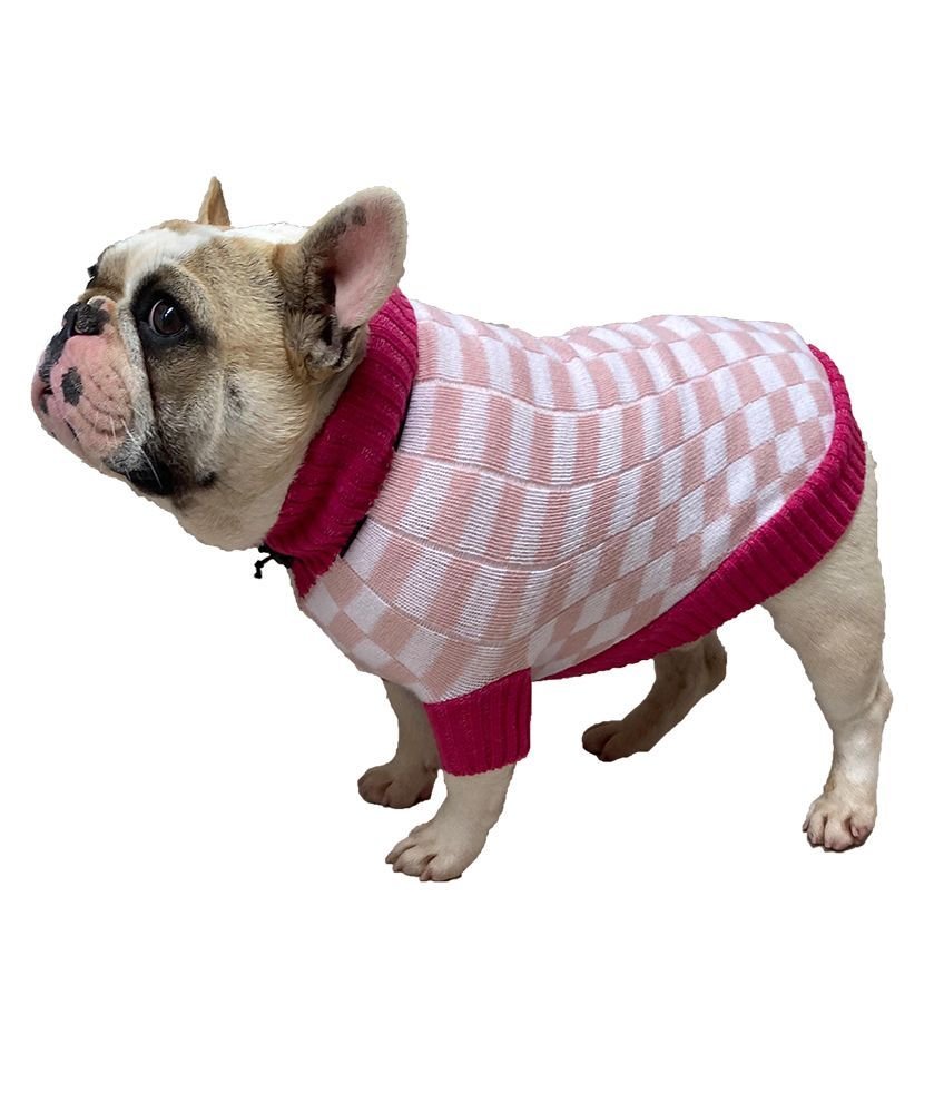 Roupinha Pet Tricot Jacq Elast - Katlen Tricot Rosa Ppp | MadeiraMadeira