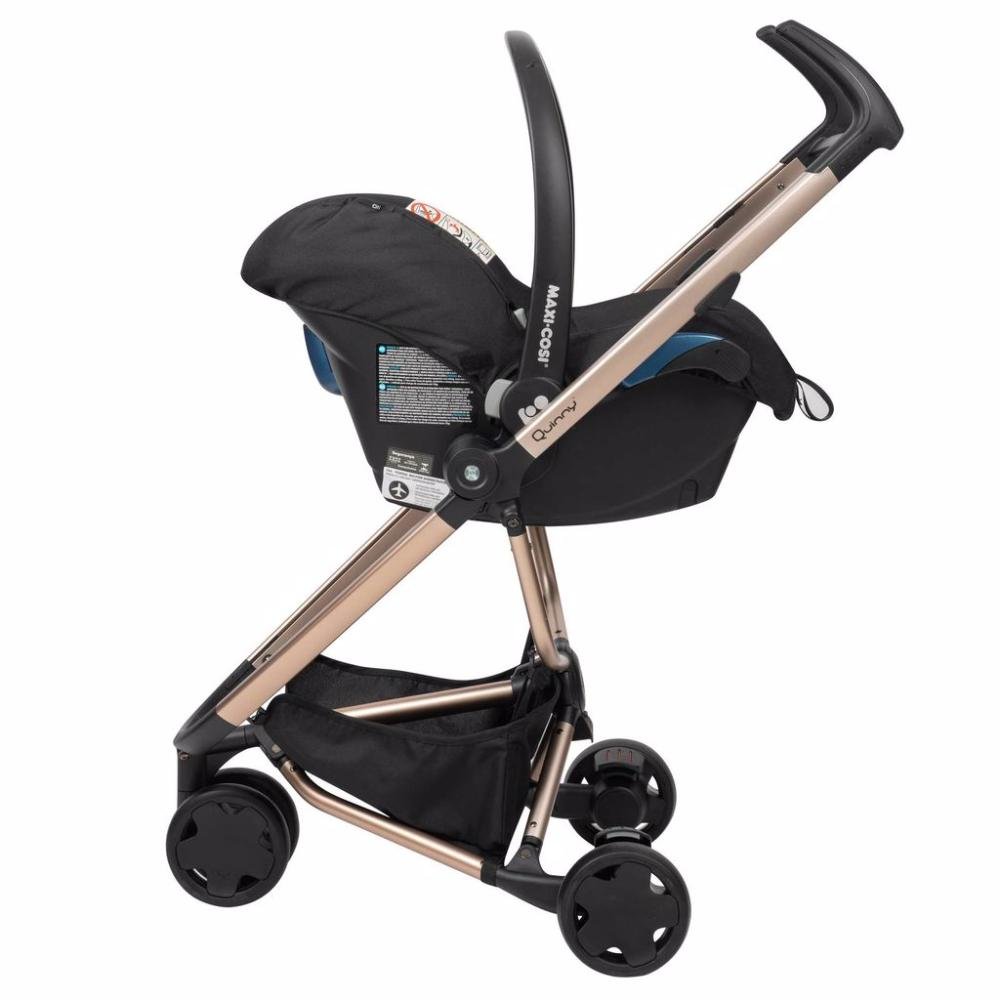 Carrinho de Bebê Zapp Flex Black On Champagne Quinny | MadeiraMadeira