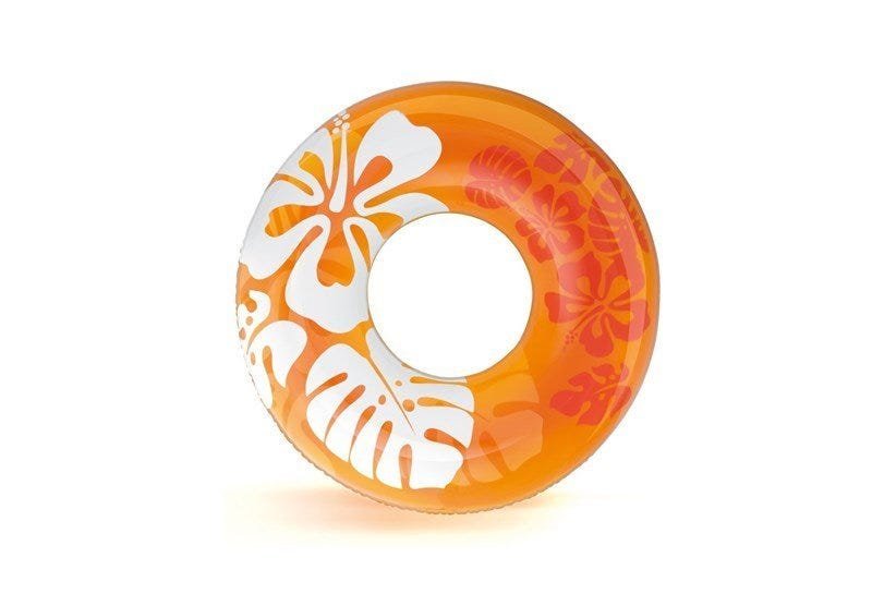 Bóia Flor Grande Laranja - Intex | MadeiraMadeira