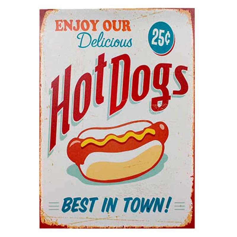Quadro Tela Hot Dogs Fullway | MadeiraMadeira