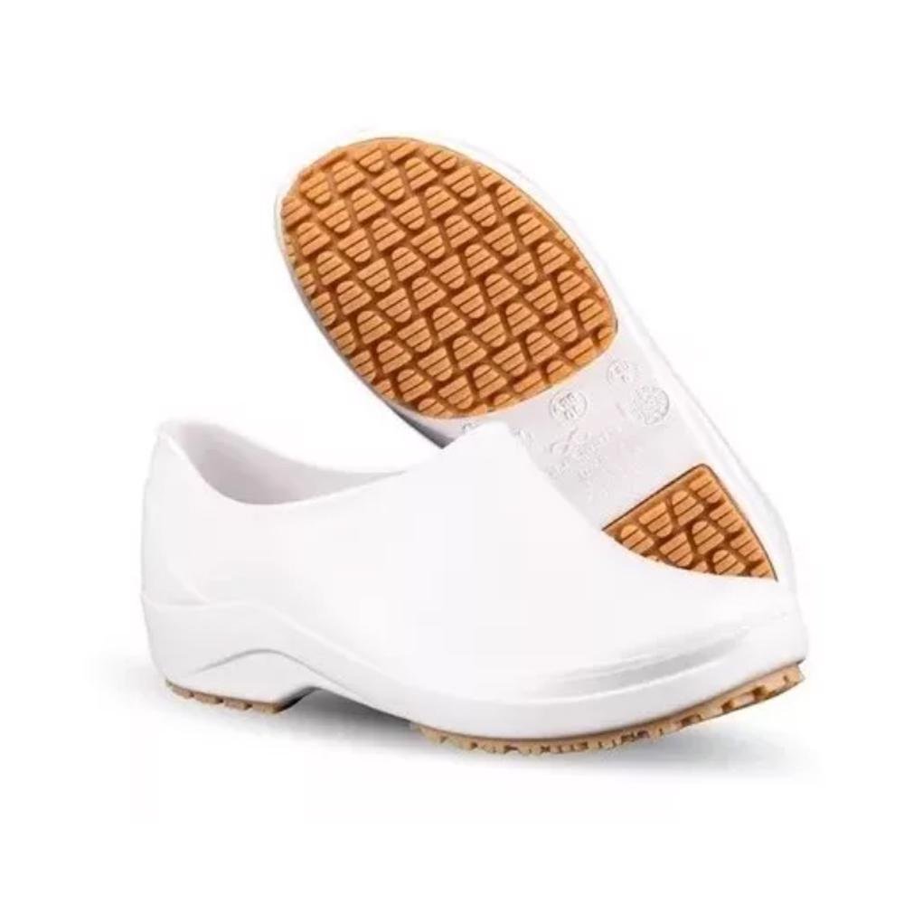 Sapato Antiderrapante Grip Steelflex Bracol Branco N39 Ca 38590 | MadeiraMadeira