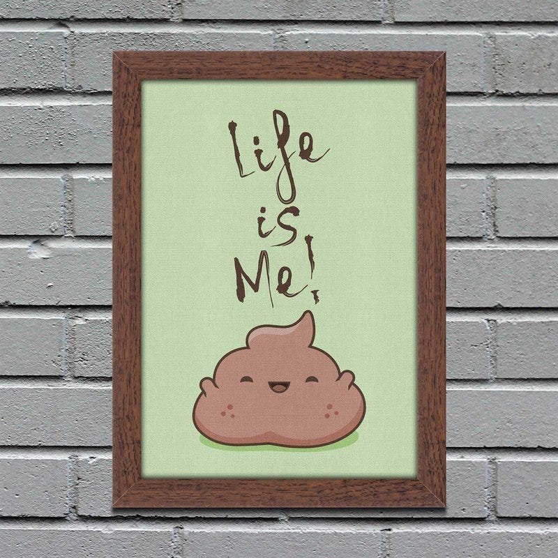 Quadro Life Is Me | MadeiraMadeira