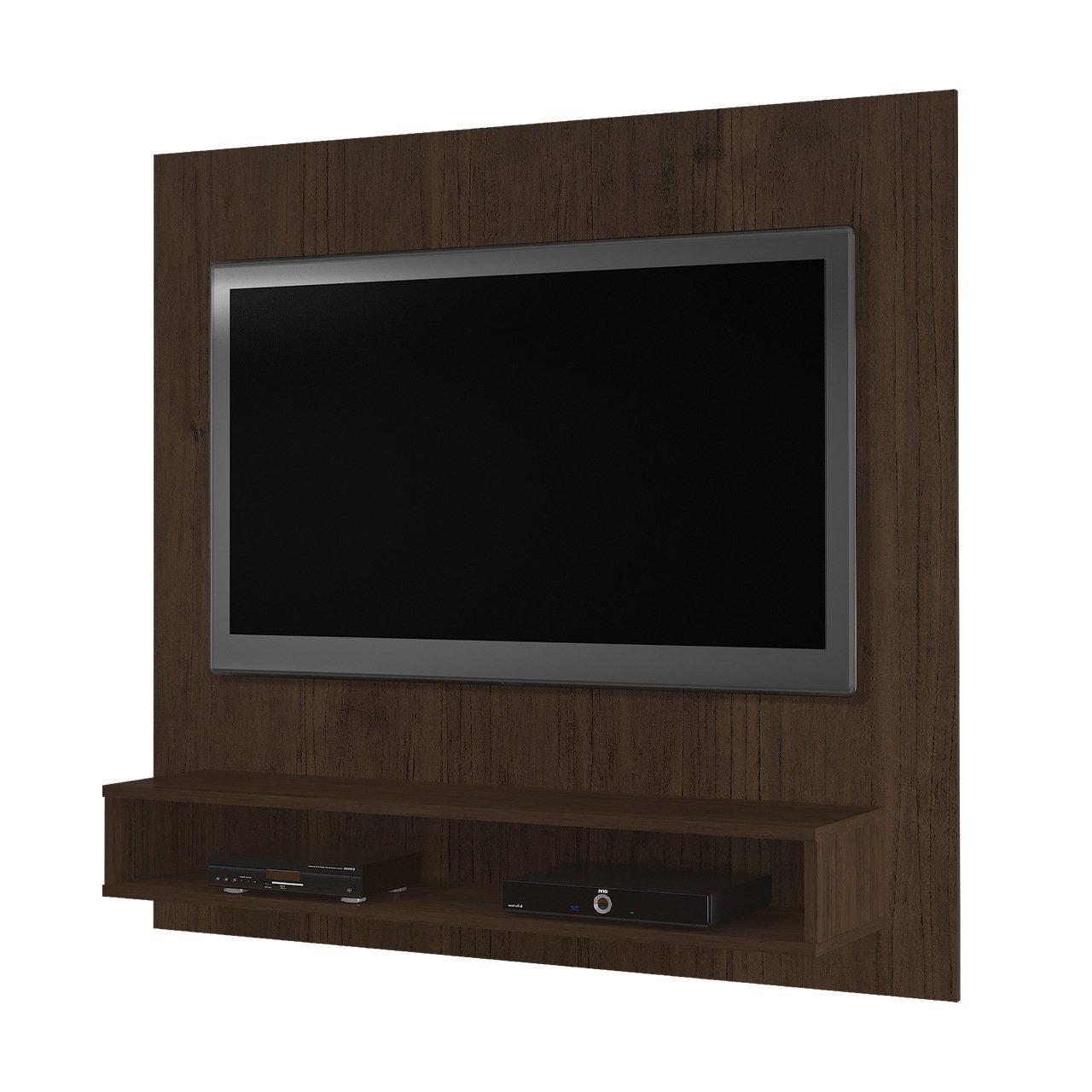 Painel Níquel para TV de até 50 Polegadas JCM Movelaria NÍQUEL CAFÉ ...