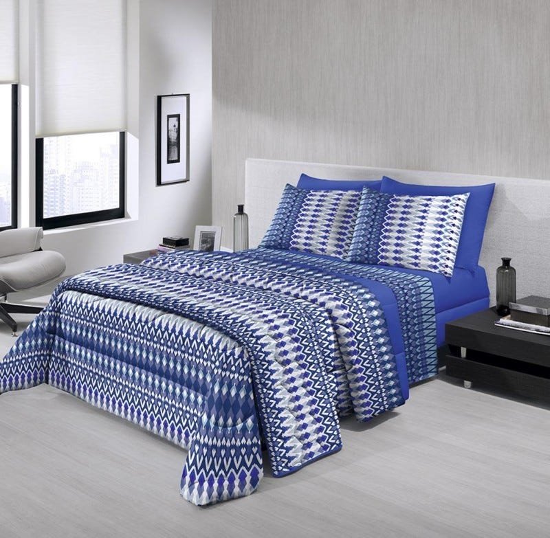 Edredom - Queen Size - Royal - Will - 100% Algodão - Santista ...