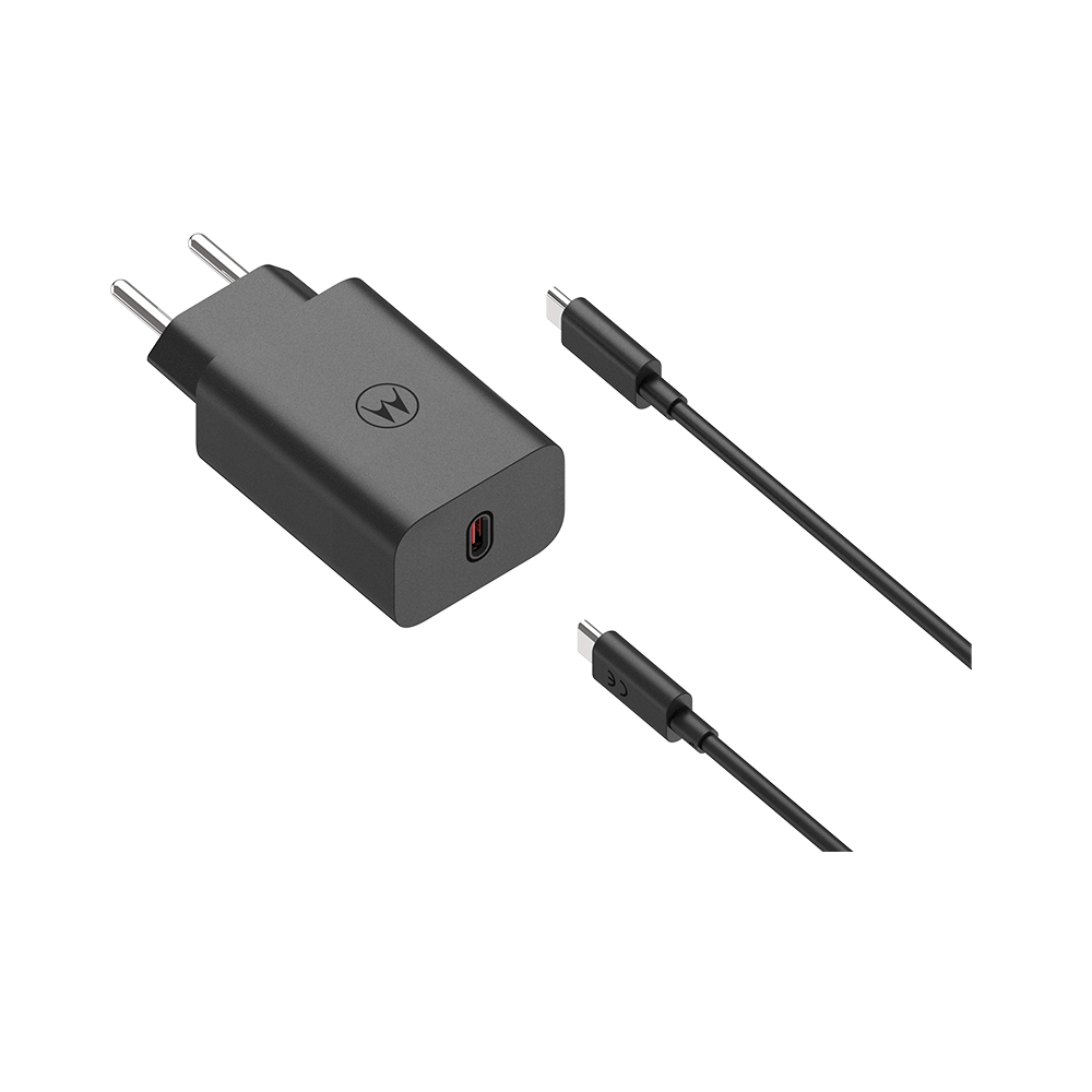 Carregador Turbo Power 68w Com Cabo USB-C Original Motorola ...