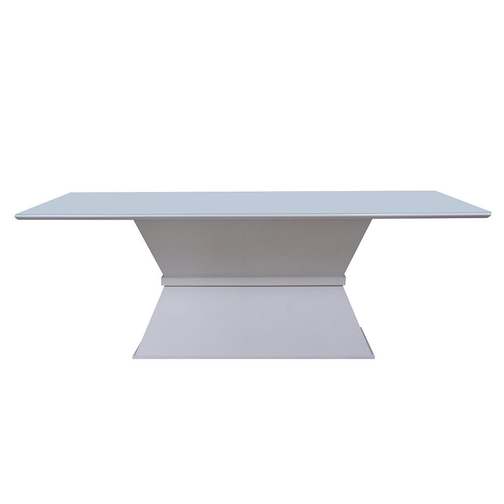 Mesa Retangular em madeira de MDF Fendi Nobre Cecília | MadeiraMadeira