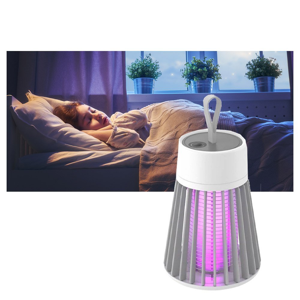 Luminaria Mata Mosquito Eletrico Luz Ultravioleta Armadilha Repelente ...