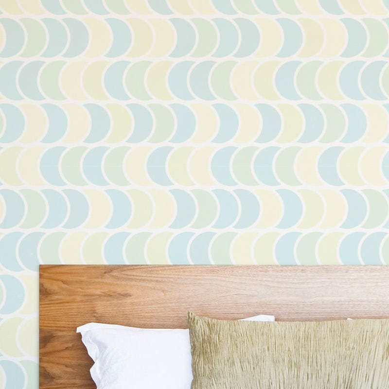 Papel de Parede Adesivo Meia Lua 2,70x0,57m | MadeiraMadeira