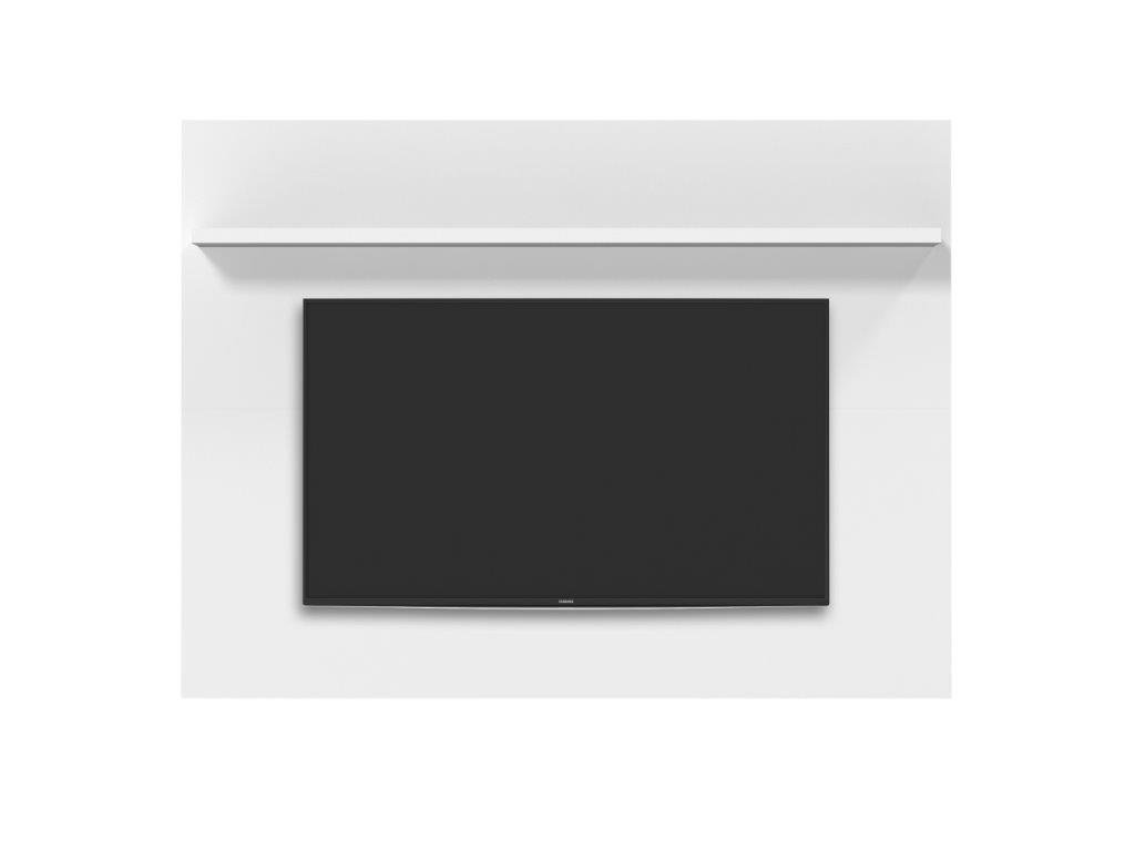 Painel Top com Prateleira 25mm para Tv até 55'' Polegadas Cor Branco Pt ...
