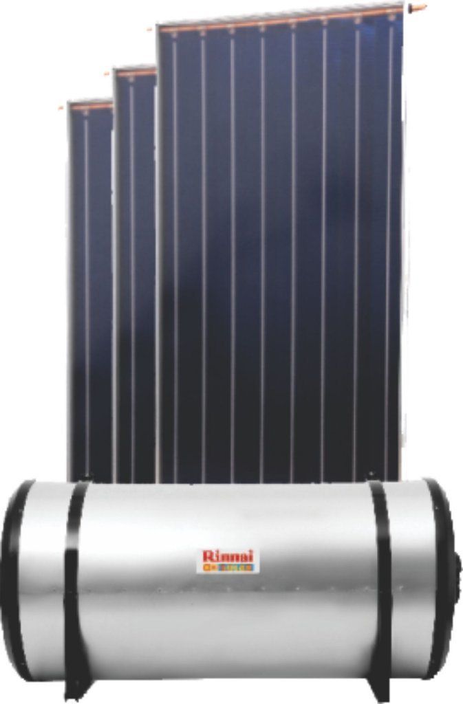 Kit Solar Boiler 600Lts + Coletor Solar 2,00 X 1,00 Black Te ...