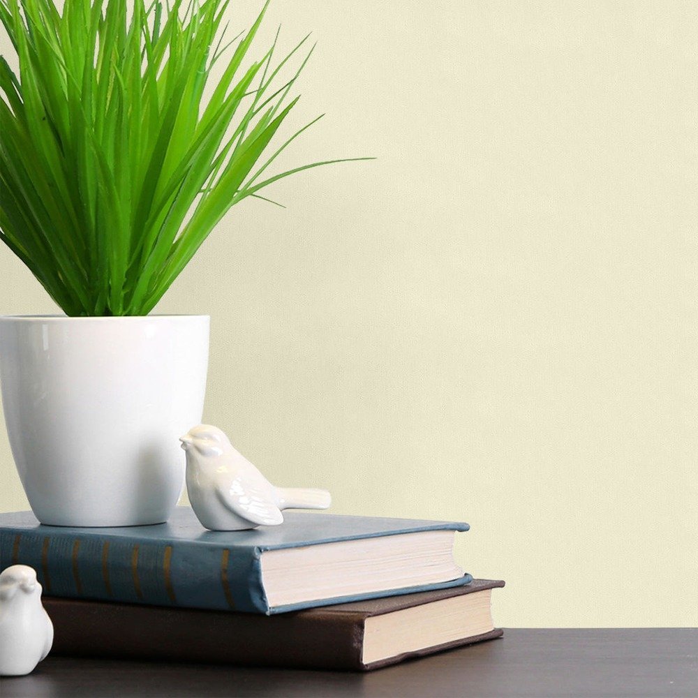 Papel de Parede Adesivo Lavavel Texturizado Linho Bege | MadeiraMadeira