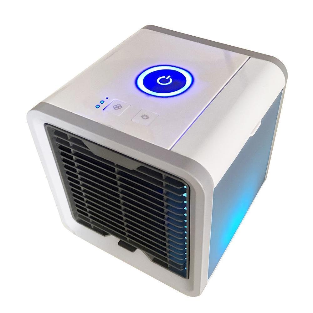 Mini Ar Condicionado Portátil Climatizador Ar Individual Led ...