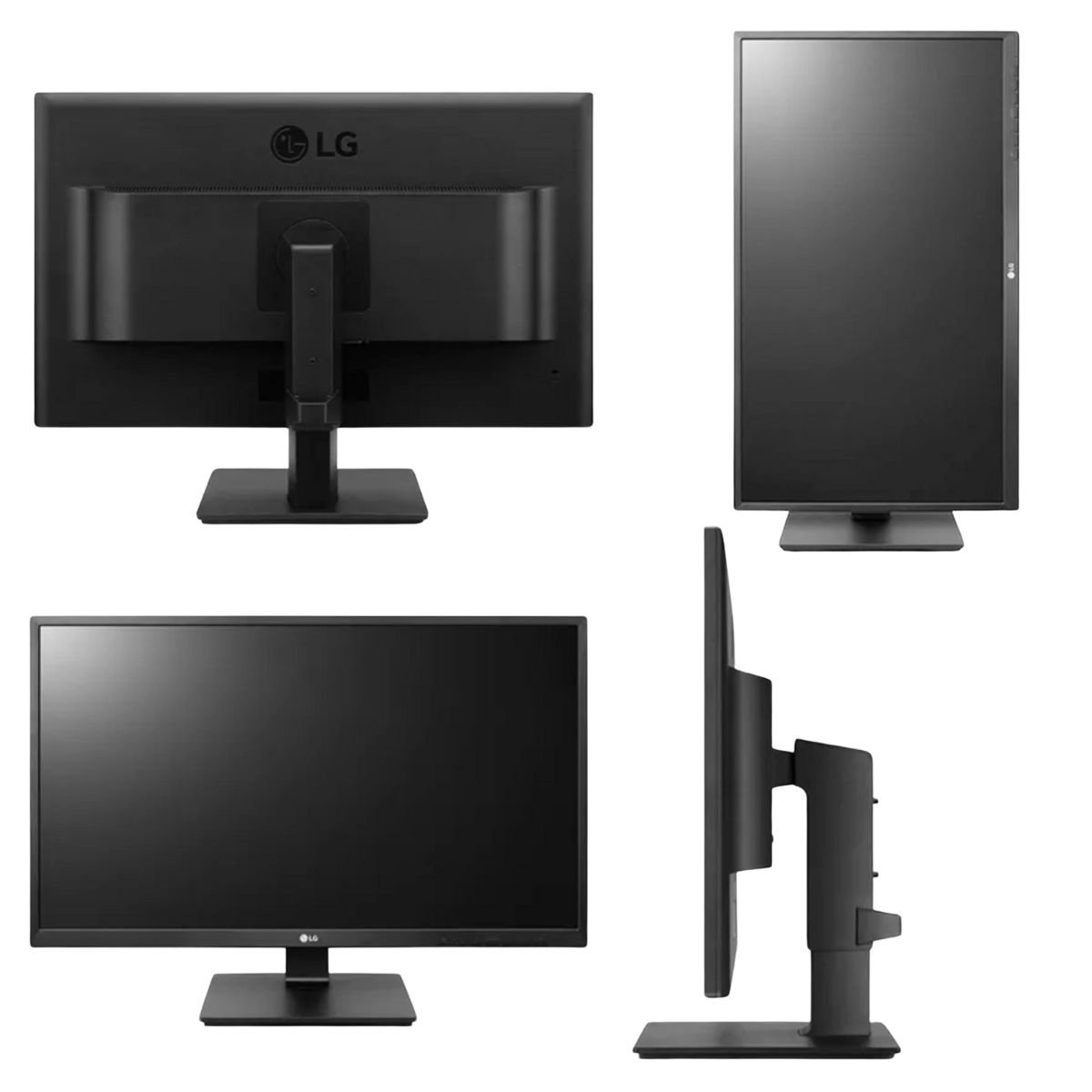 Monitor Gamer Lg 23,8 Led Fhd 75hz 5ms Hdmi Dp Ips Usb Pivot 24bn650u-b | MadeiraMadeira