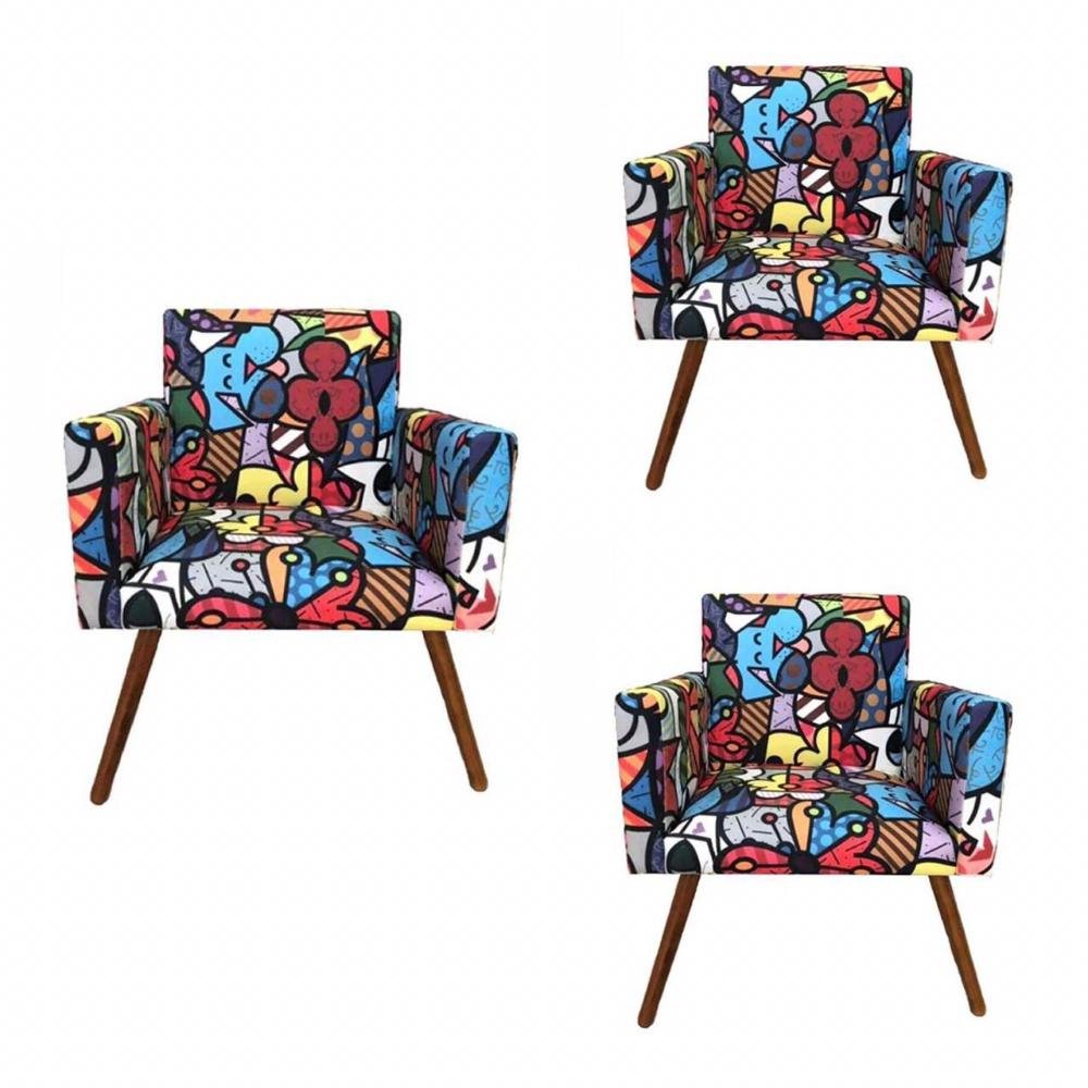 03 Poltronas Nina Romero Britto | MadeiraMadeira