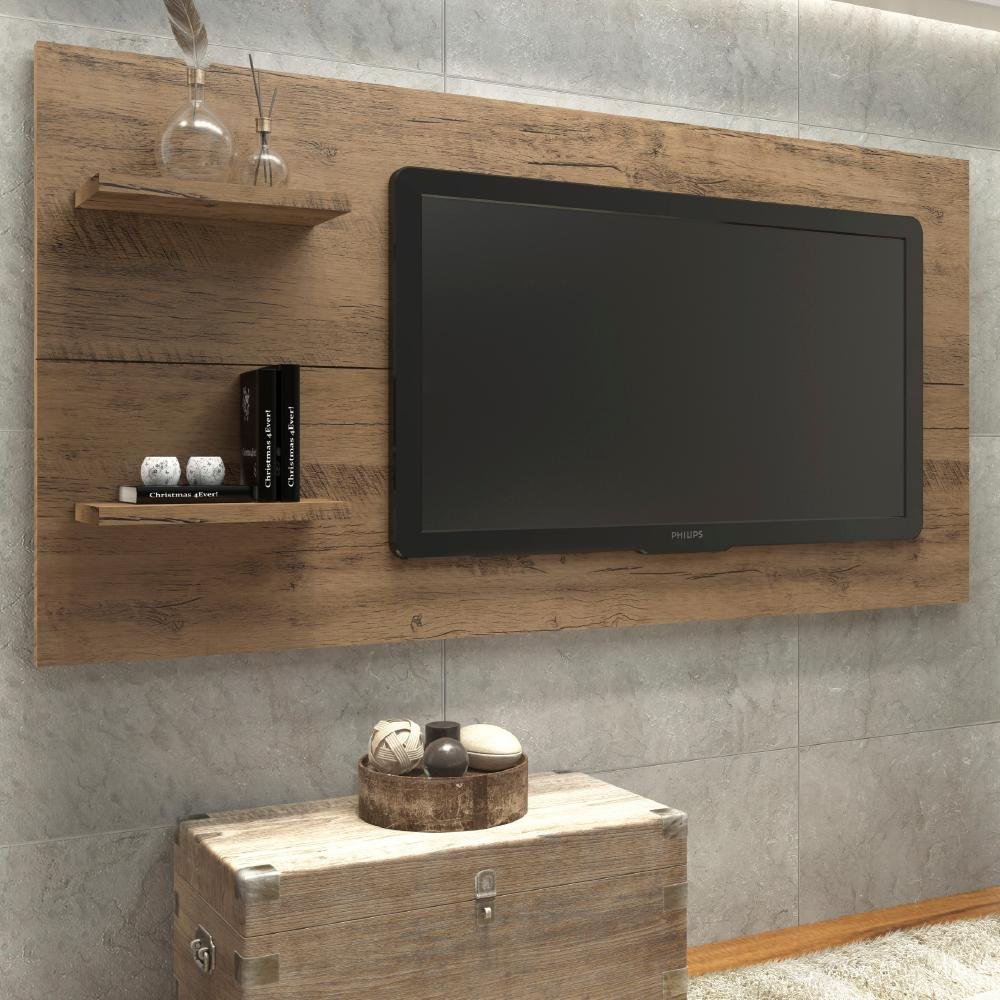 Painel Para Tv De Até 55 Polegadas Silver Viero Fendy | MadeiraMadeira