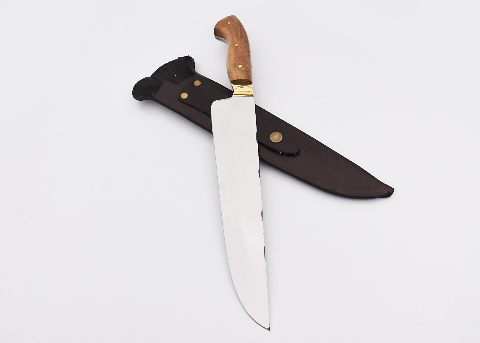 Faca Aço Inox 420 Picanheira Lisa | MadeiraMadeira