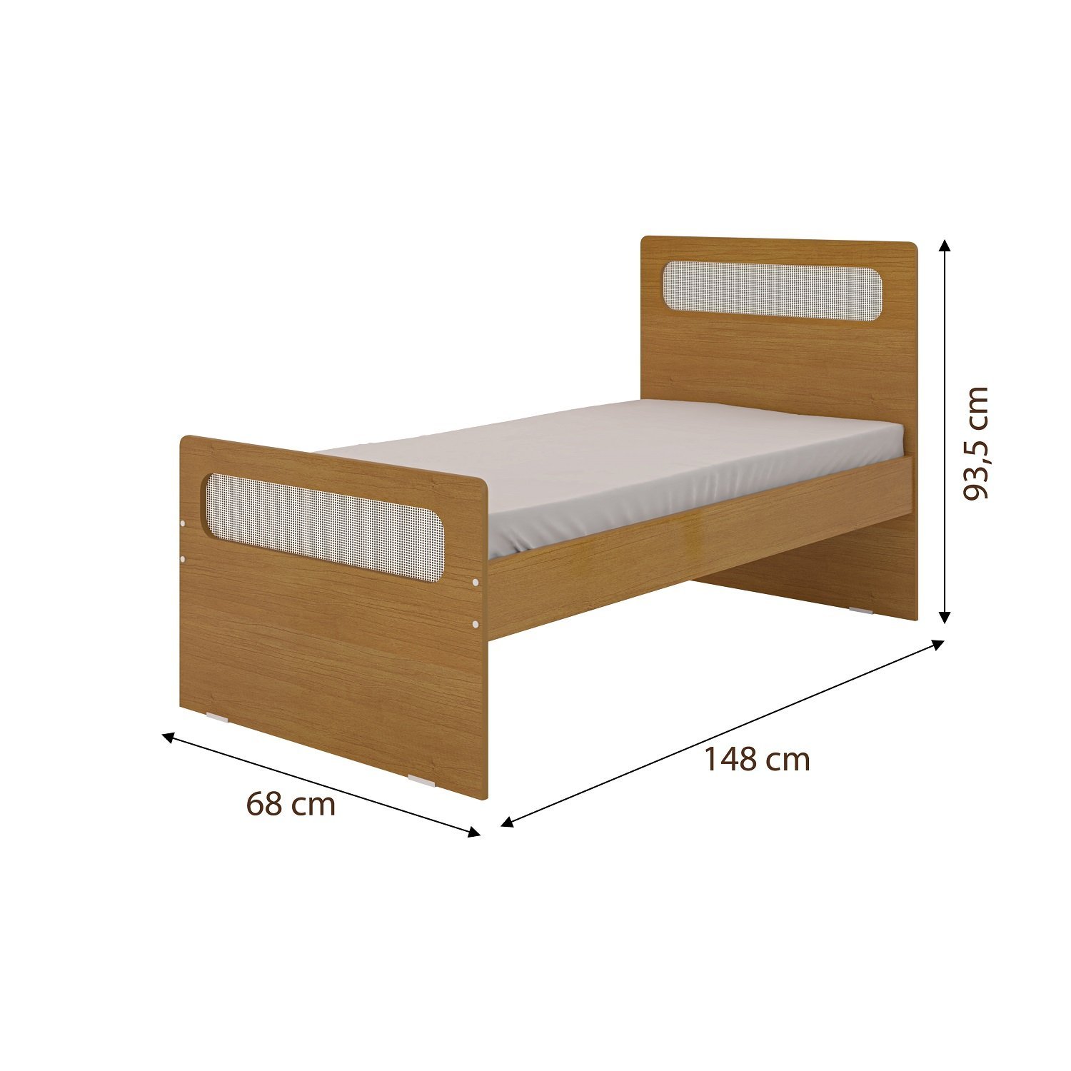 Mini Cama Infantil Nature Isa | MadeiraMadeira