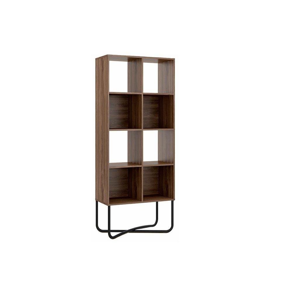 Estante de Escritório Connect 1278 c/ 8 Nichos Preto - Carraro ...