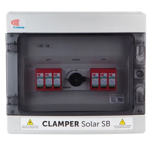 Kit String Box Solar Sb 1000 18Ka 1-2E/2S Clamper | MadeiraMadeira