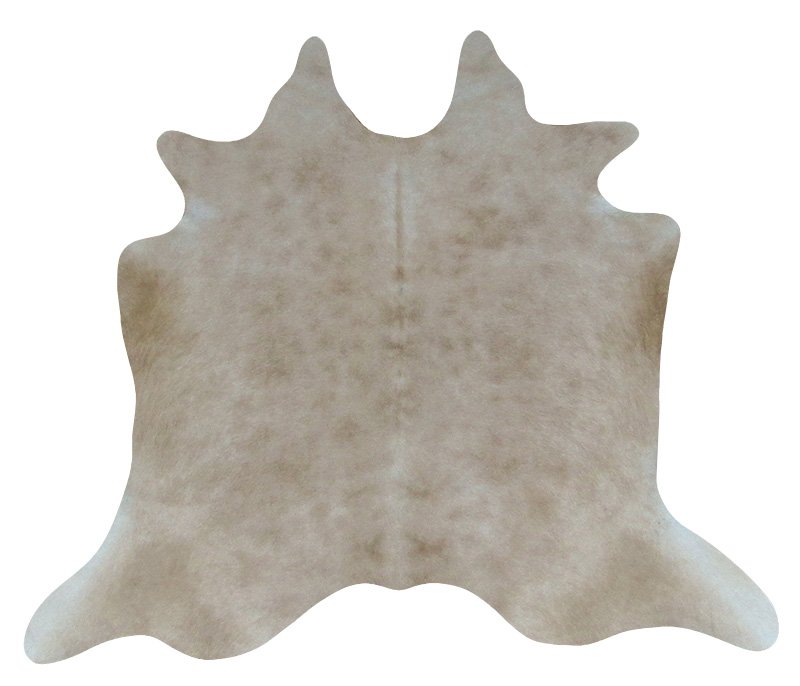 Tapete de couro de boi. Pele bovina natural. 1,70 x 1,70 m. Tons claros ...
