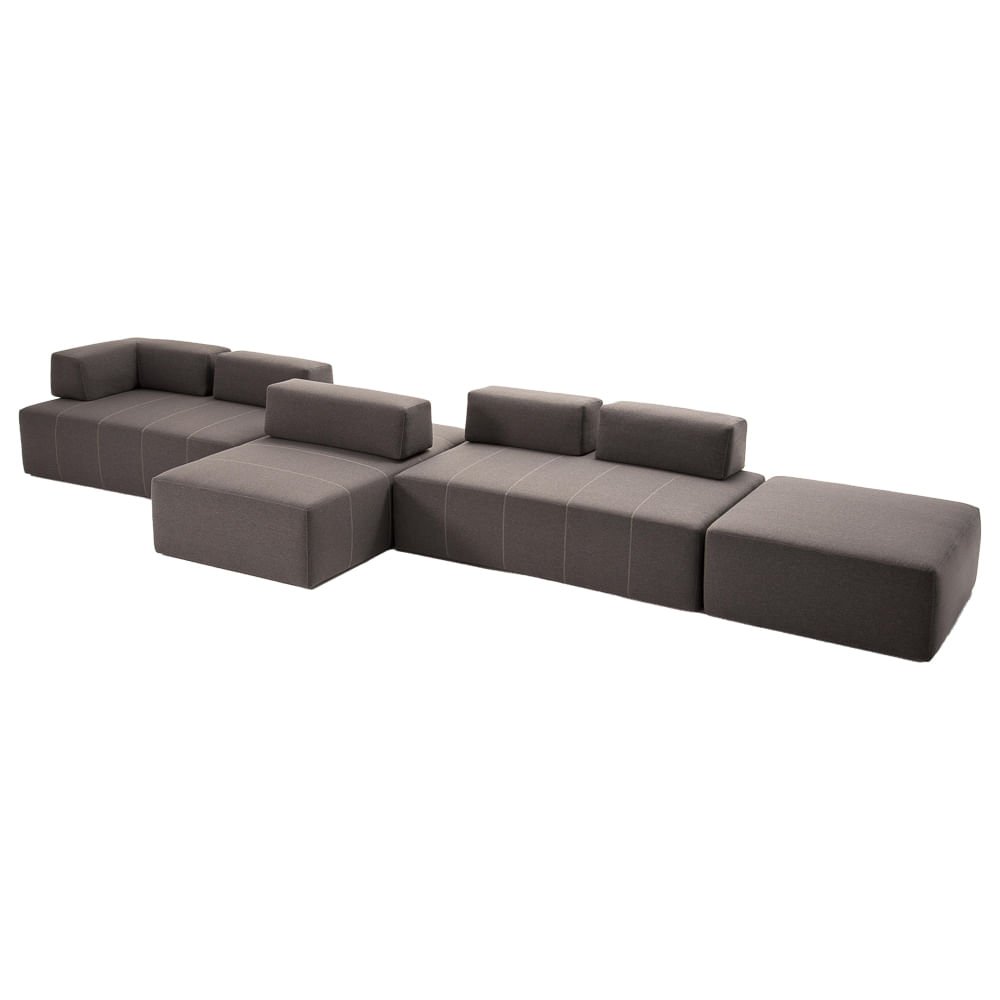 Sofá Modular Grande Quiloa - Su 44643 Wood Prime - Su | MadeiraMadeira