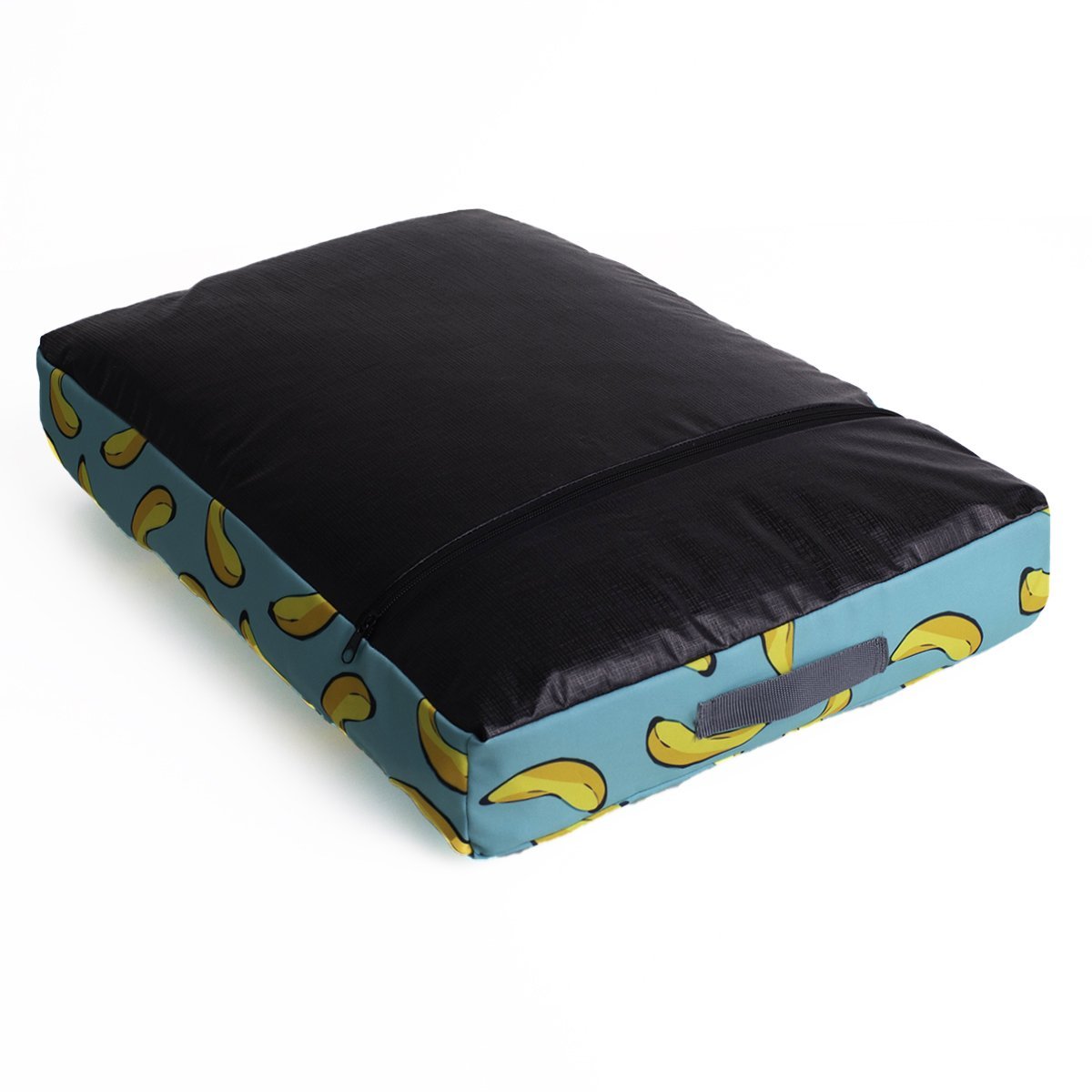 Cama para Cachorro e Gato Futon Pet Grande Zíper Lavavel Banana Verde ...